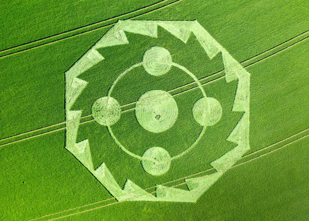 Crop Circle Photo Set 2022 Temporary Temples
