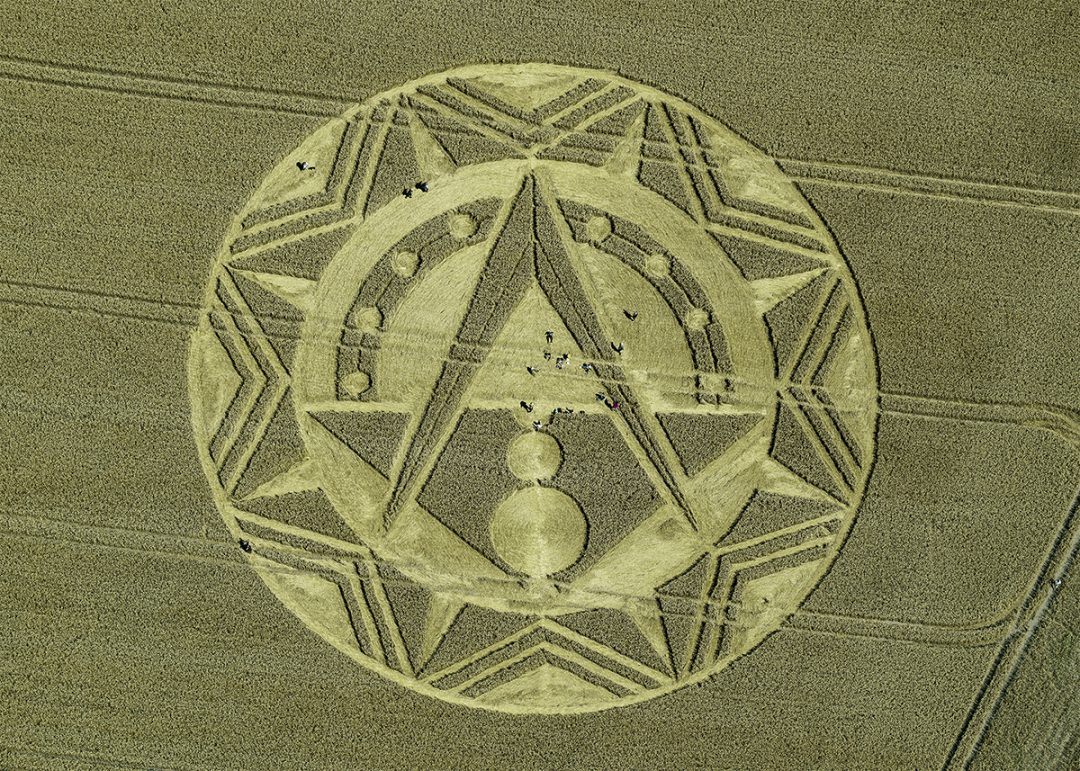Crop Circle Photo Set 2022 - Temporary Temples