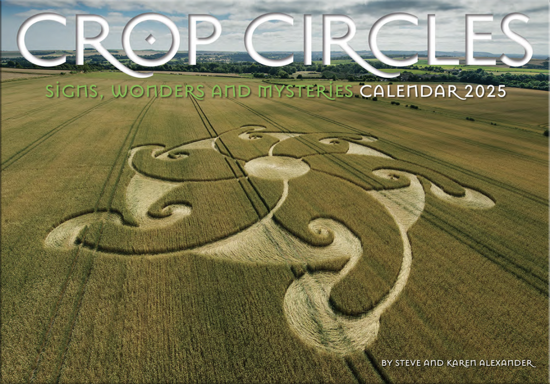 Crop Circle Calendar 2025 - Temporary Temples