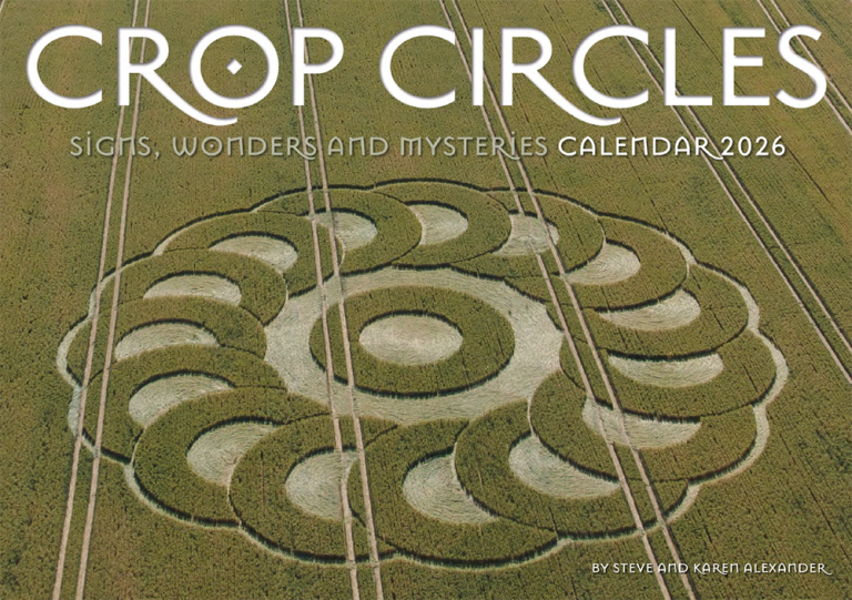 Crop Circle Calendar 2026 - Temporary Temples